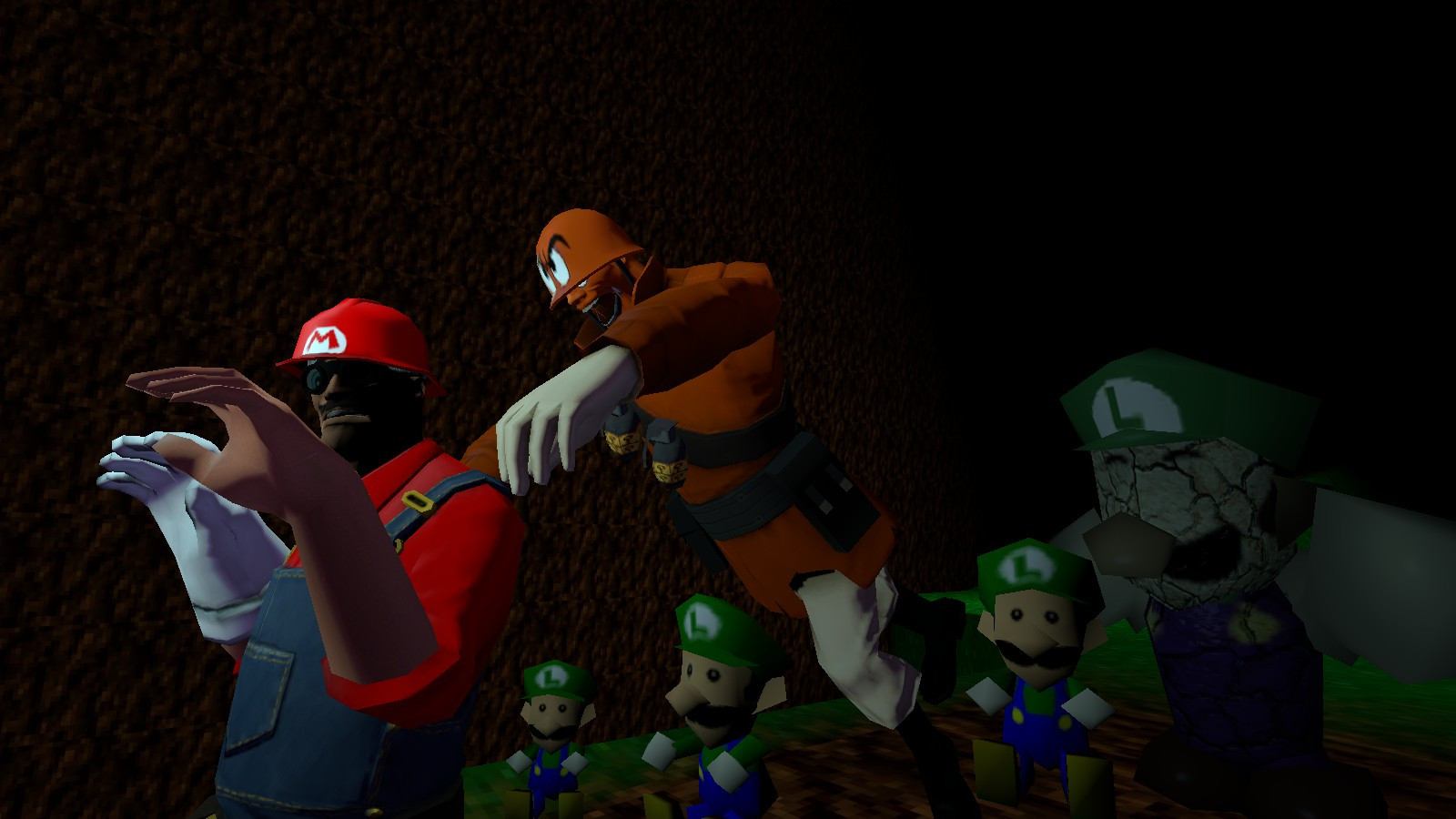[VScript] Super Mario - Single Player Mod for Team Fortress 2 | TF2 Mods