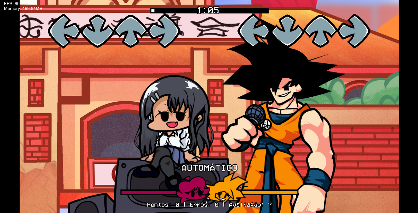 Playable Goku Mod for Friday Night Funkin' | FNF Mods