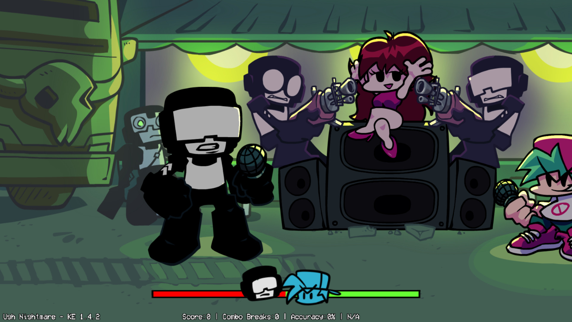 Erect Remixes In Kade Engine Mod for Friday Night Funkin' | FNF Mods