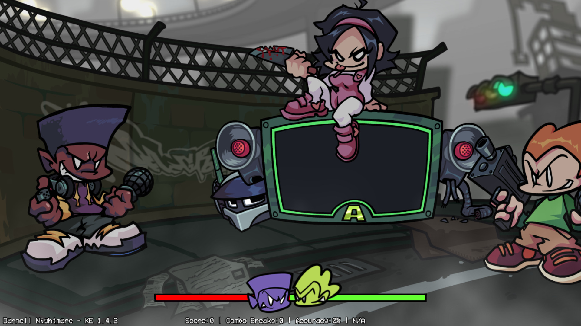 Erect Remixes In Kade Engine Mod for Friday Night Funkin' | FNF Mods