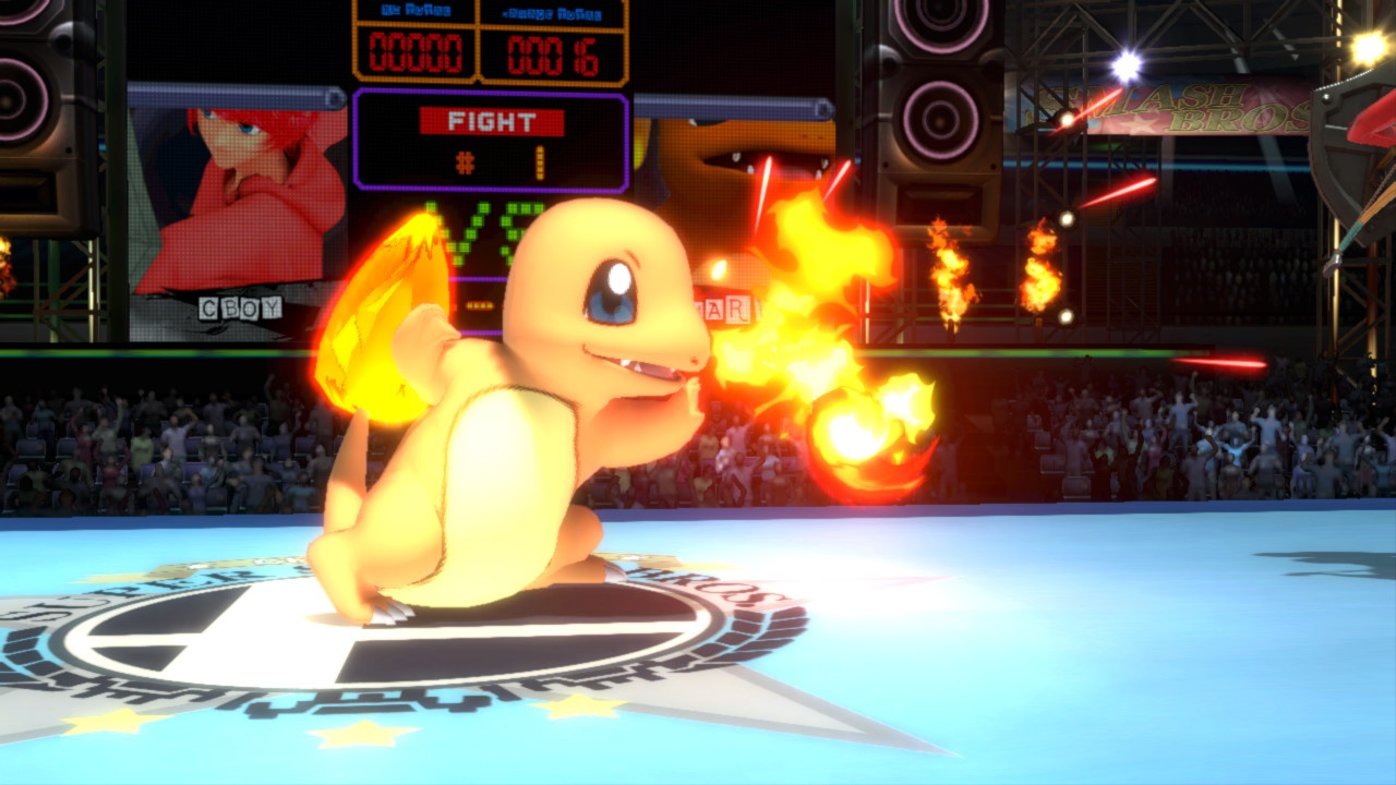 Charmander Over Mario!!! Mod for Super Smash Bros. Ultimate | SSBU Mods