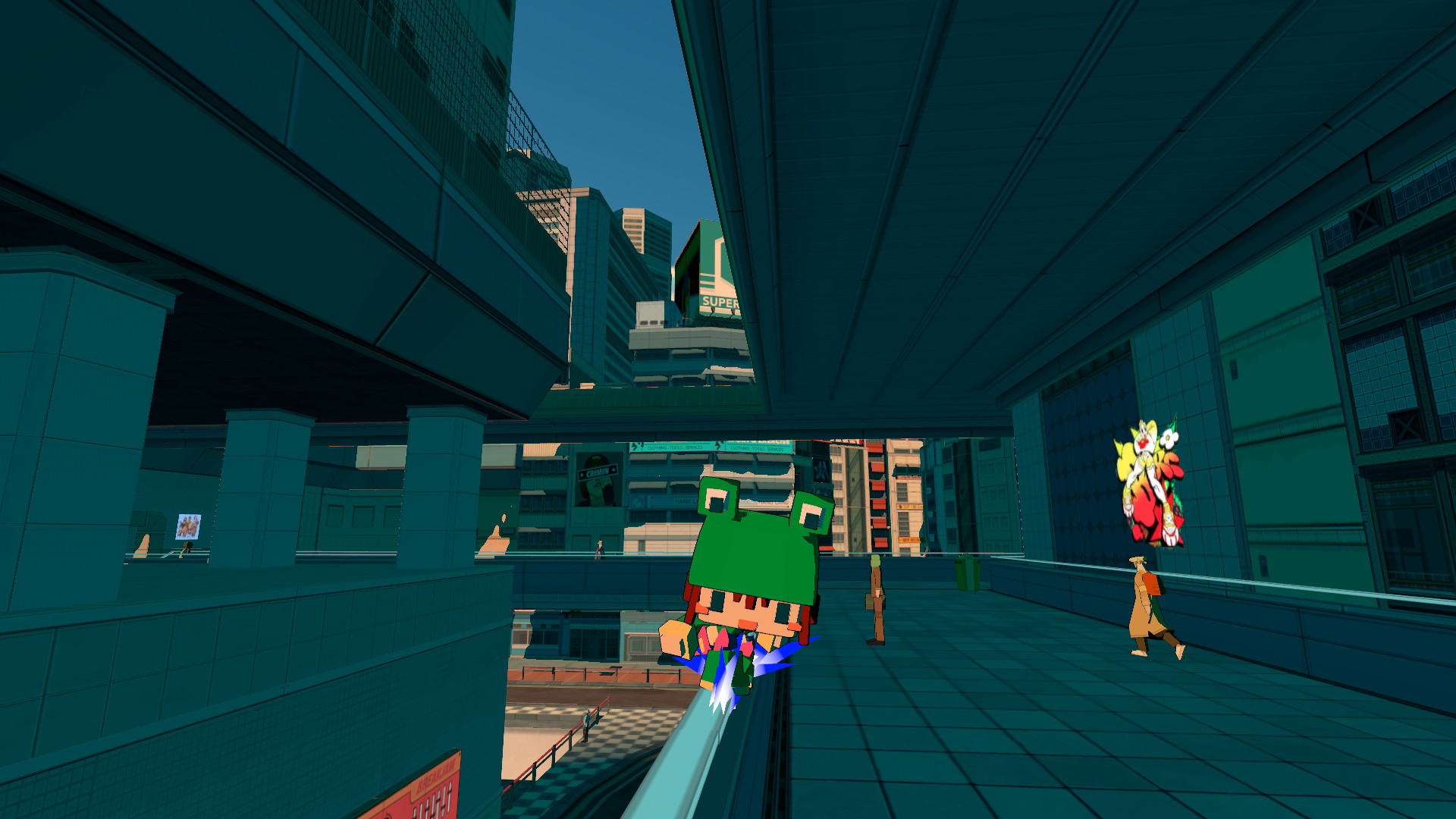 Rana (Minecraft) Mod for Bomb Rush Cyberfunk | BRC Mods