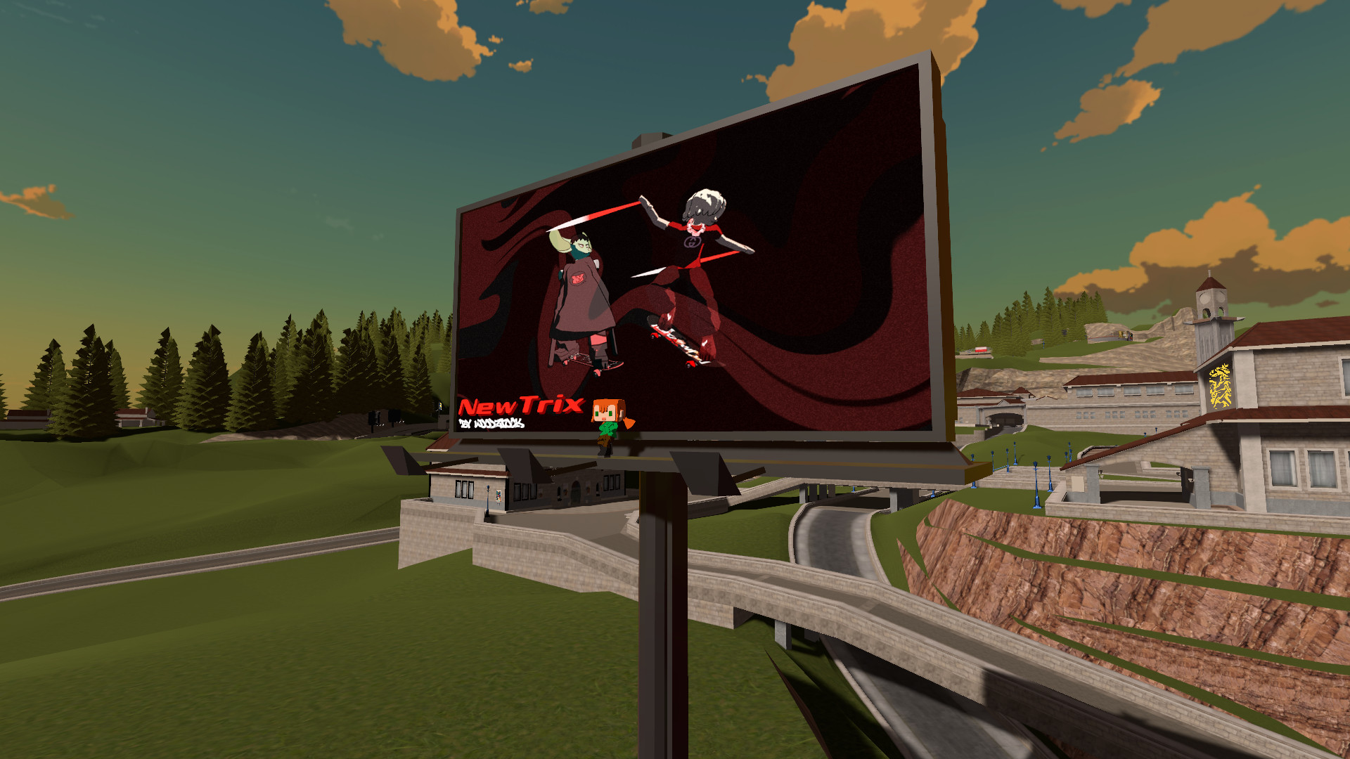 Rana (Minecraft) Mod for Bomb Rush Cyberfunk | BRC Mods