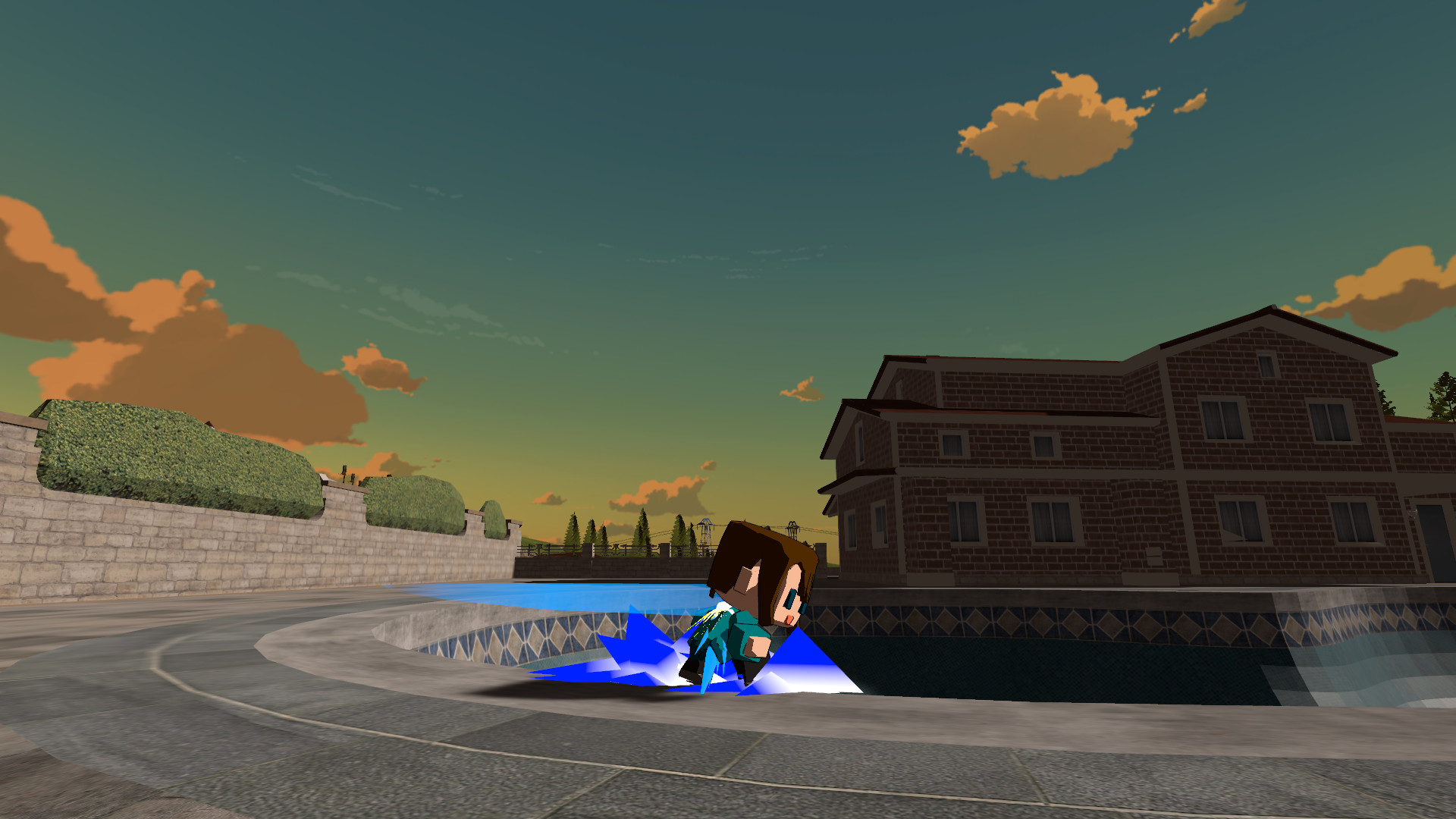 Rana (Minecraft) Mod for Bomb Rush Cyberfunk | BRC Mods