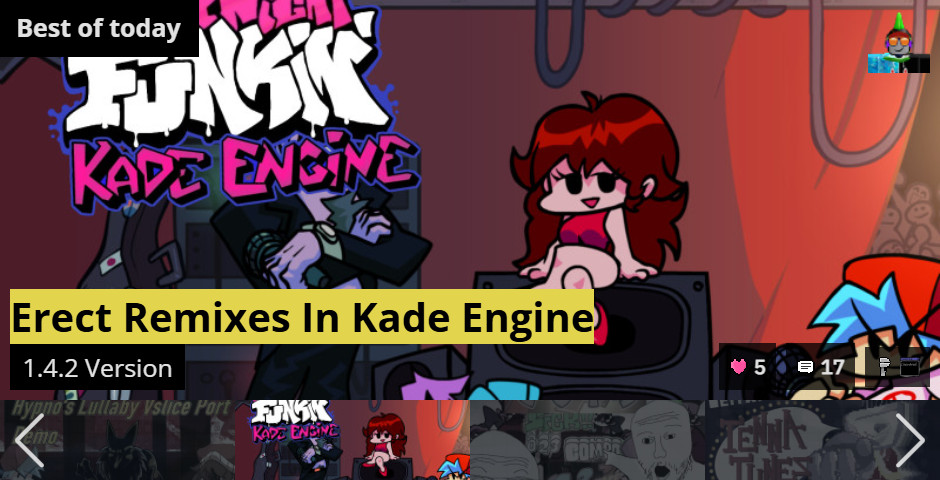 Erect Remixes In Kade Engine Mod for Friday Night Funkin' | FNF Mods