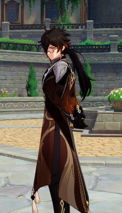 Pillar of Ages-Zhongli + New scarf Mod for Genshin Impact | GI Mods