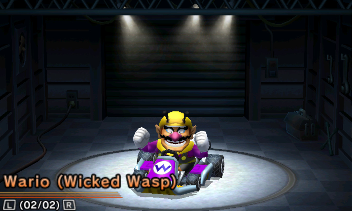Wario (Wicked Wasp) Mod for Mario Kart 7 | MK7 Mods