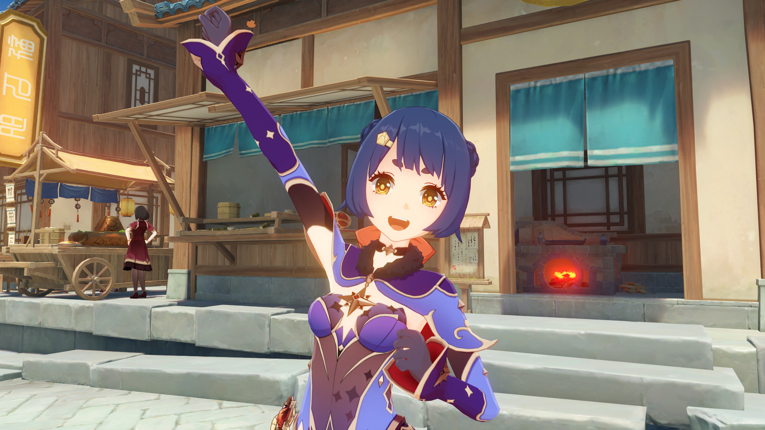 Xiangling mona outfit Mod for Genshin Impact | GI Mods