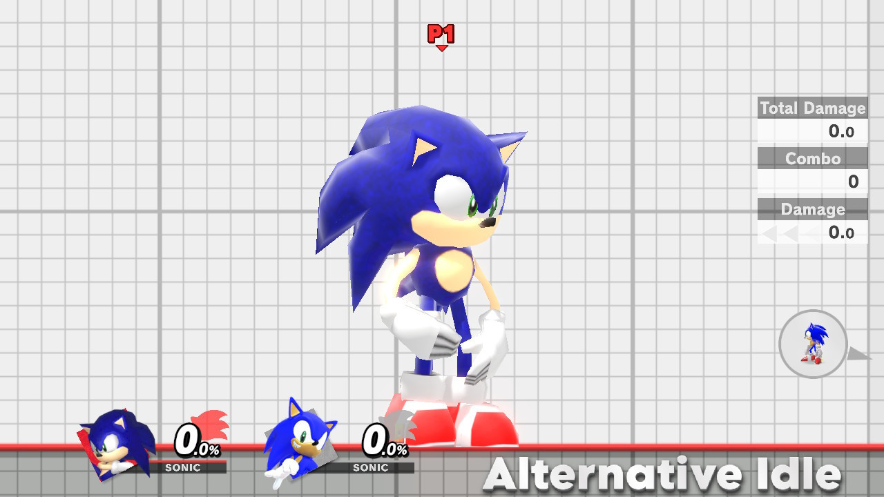 SA1 Animations Mod for Super Smash Bros. Ultimate | SSBU Mods