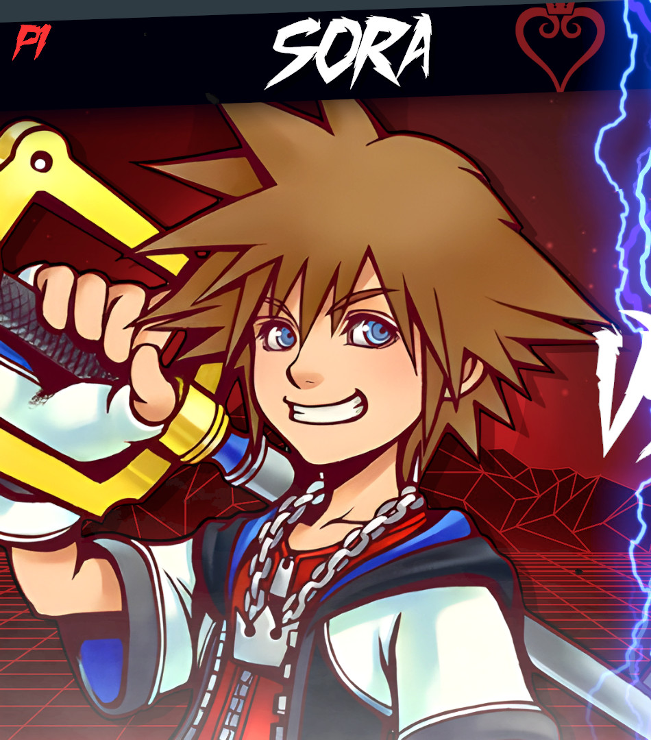 UI for Tetsuya Nomura-style Sora Mod for Super Smash Bros. Ultimate ...