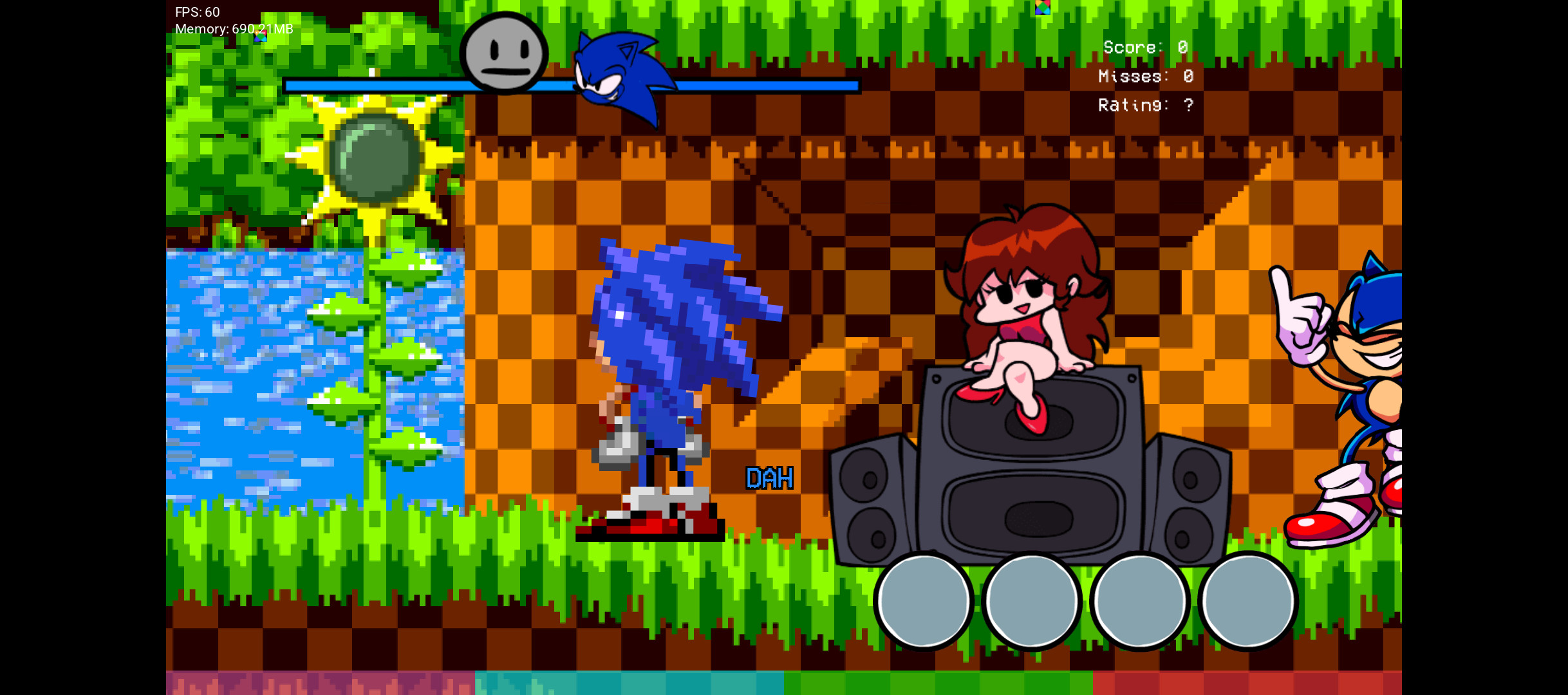 For hire ( Sonic Mix ) Mod for Friday Night Funkin' | FNF Mods