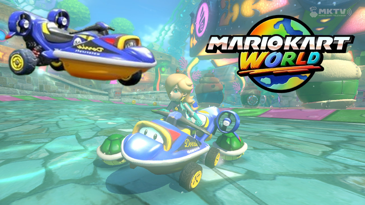 Funky Dorrie From mario Kart world (switch ver) Mod for Mario Kart 8 ...