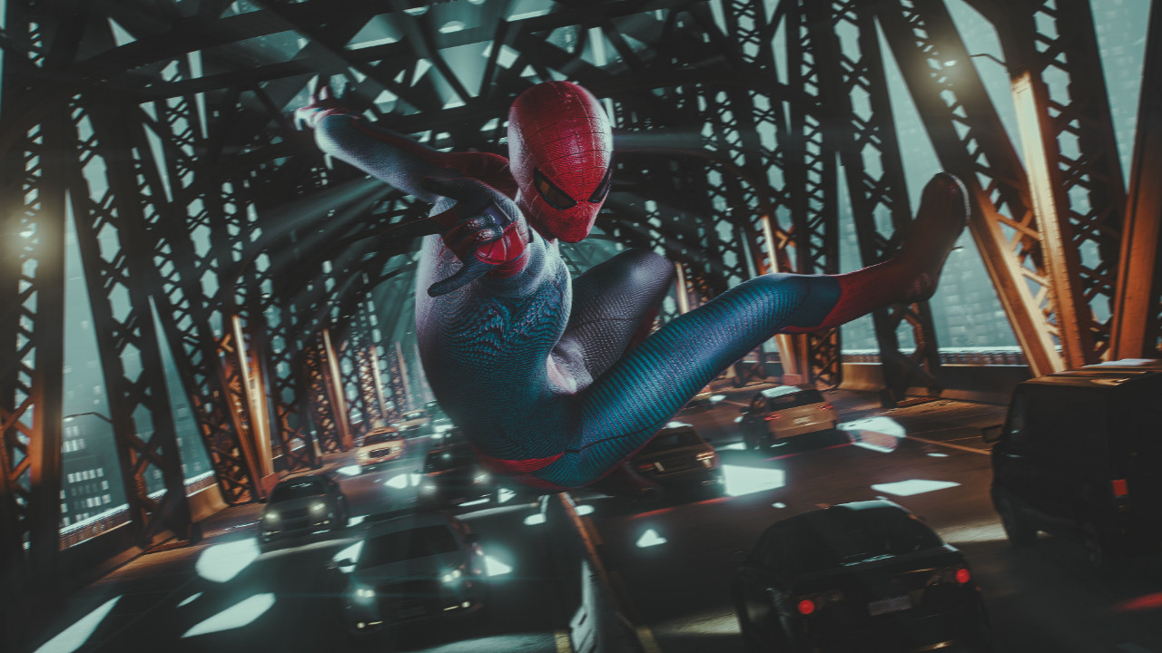 Vader's The Amazing Spider-Man (2012) Suit Mod for Marvel's Spider-Man 2 (PC) | MSM2 Mods