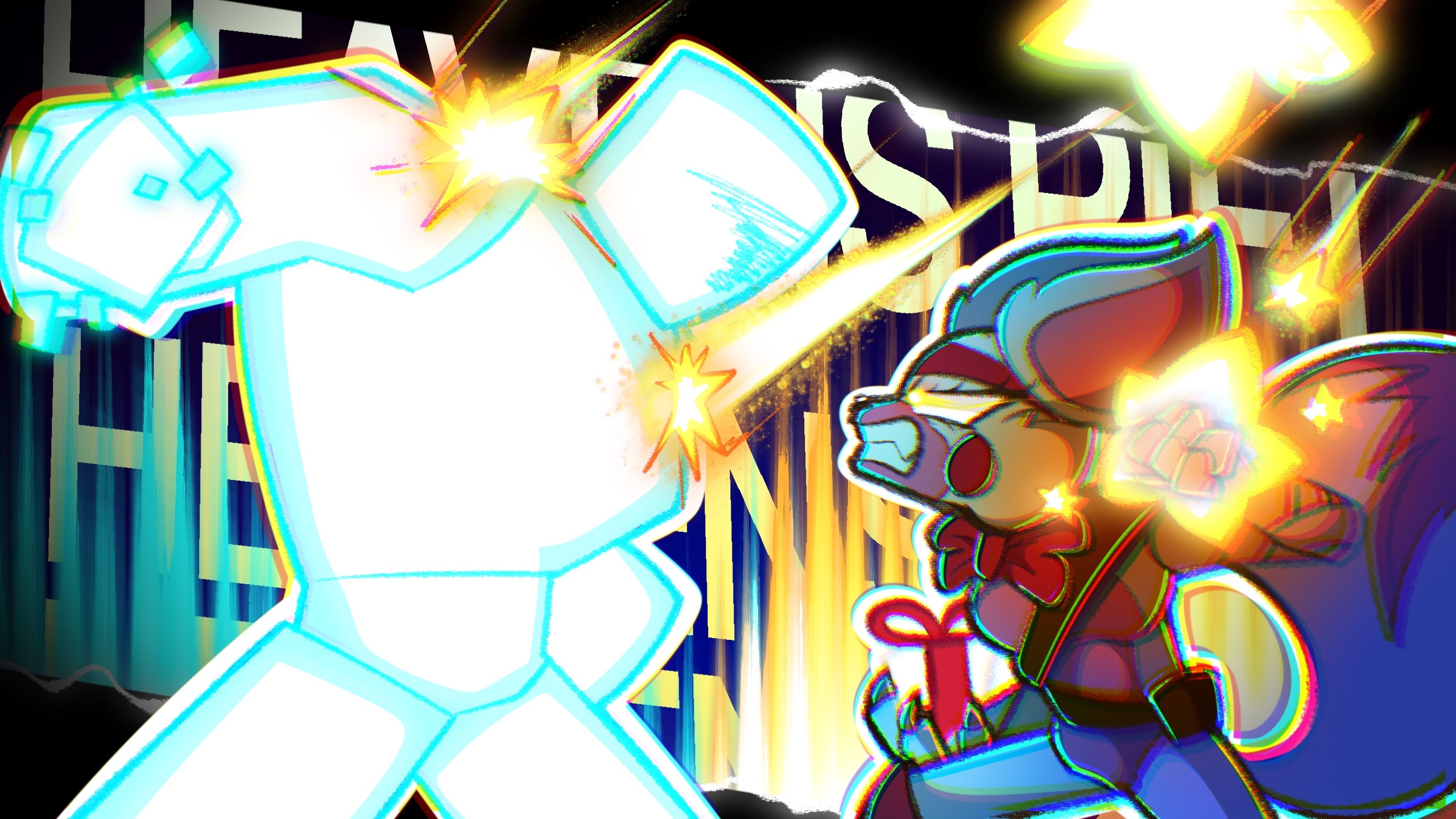 HEAVENS RIFT Roxy's Take Mod for Friday Night Funkin' | FNF Mods