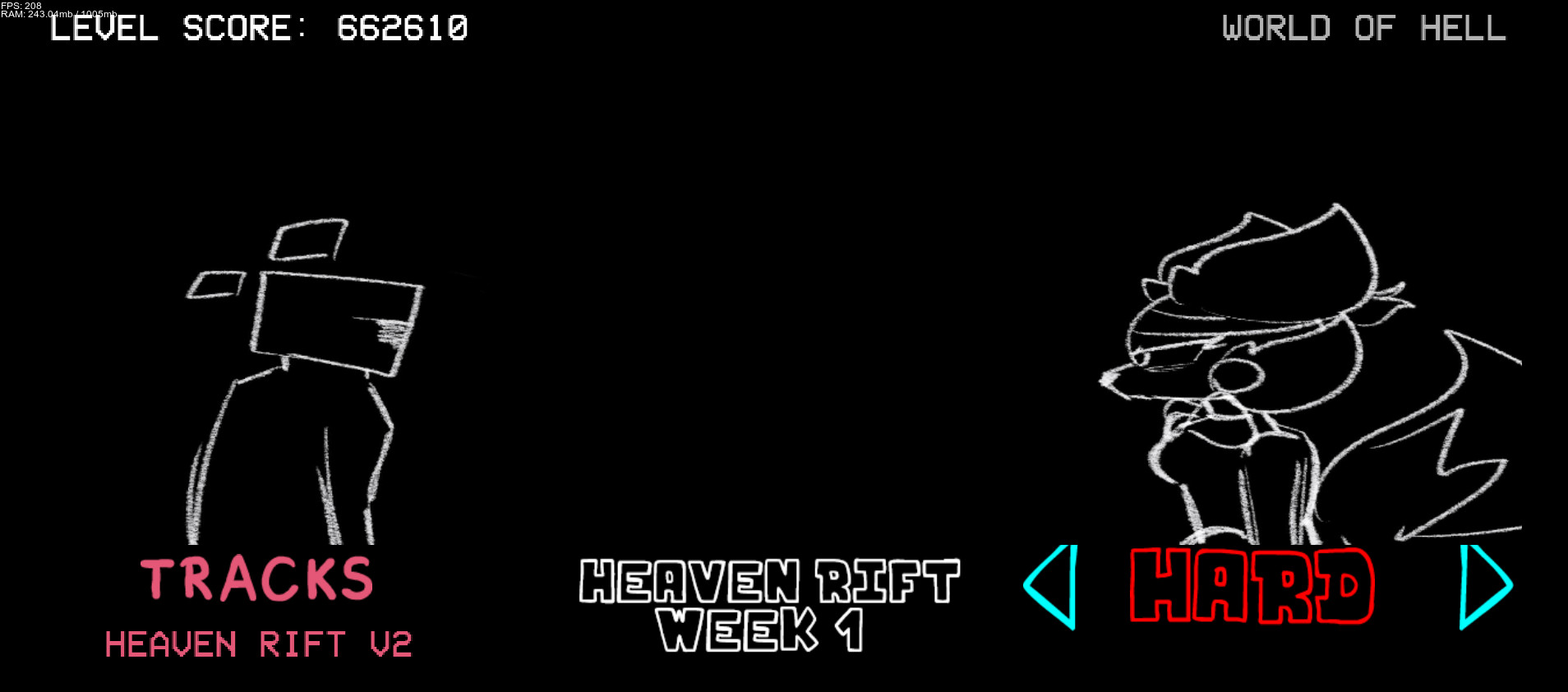 HEAVENS RIFT Roxy's Take Mod for Friday Night Funkin' | FNF Mods