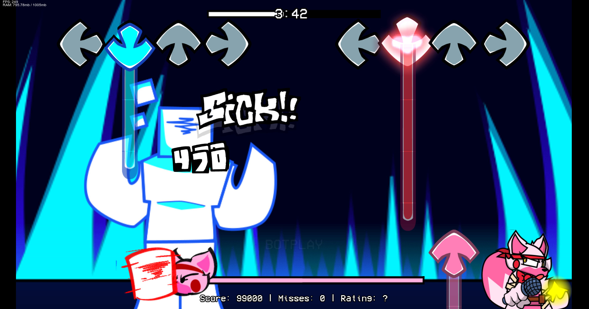 HEAVENS RIFT Roxy's Take Mod for Friday Night Funkin' | FNF Mods