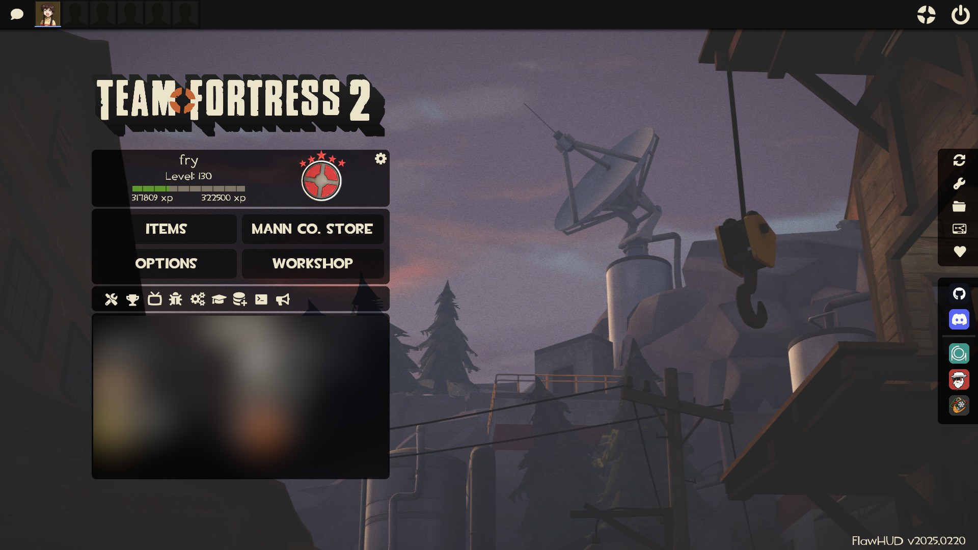 Fry BG - Stylish Backgrounds Mod for Team Fortress 2 | TF2 Mods