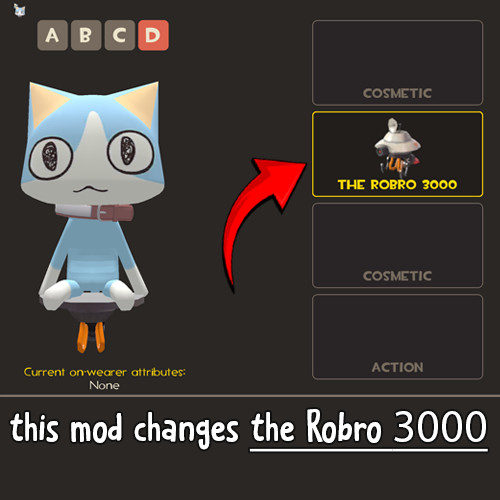 Sora Pet (The Robro 3000) Mod for Team Fortress 2 | TF2 Mods