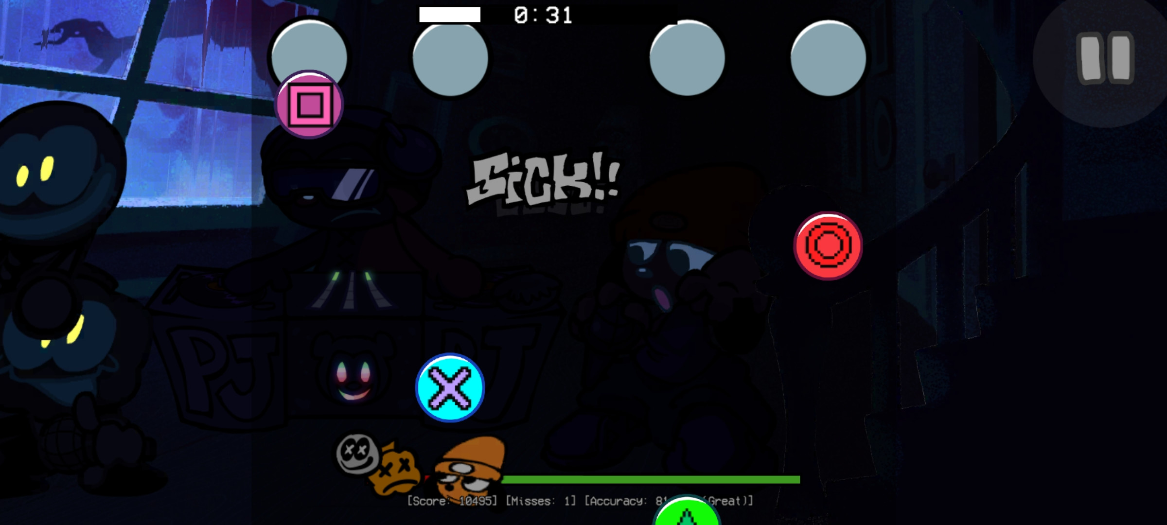 Circle + ps notes!!! Mod for Friday Night Funkin' | FNF Mods