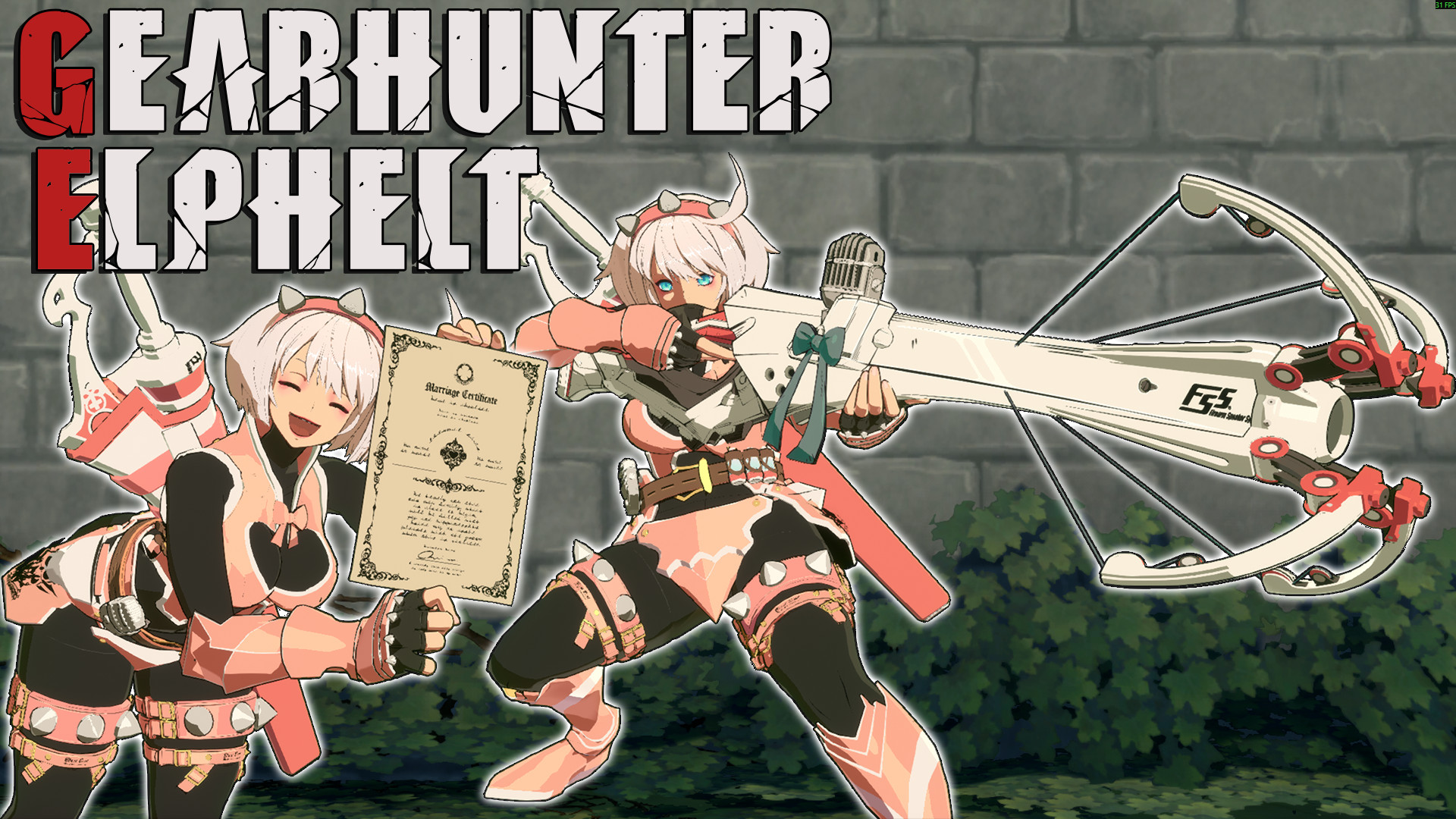 Gear Hunter Elphelt Mod for GUILTY GEAR -STRIVE- | GGST Mods