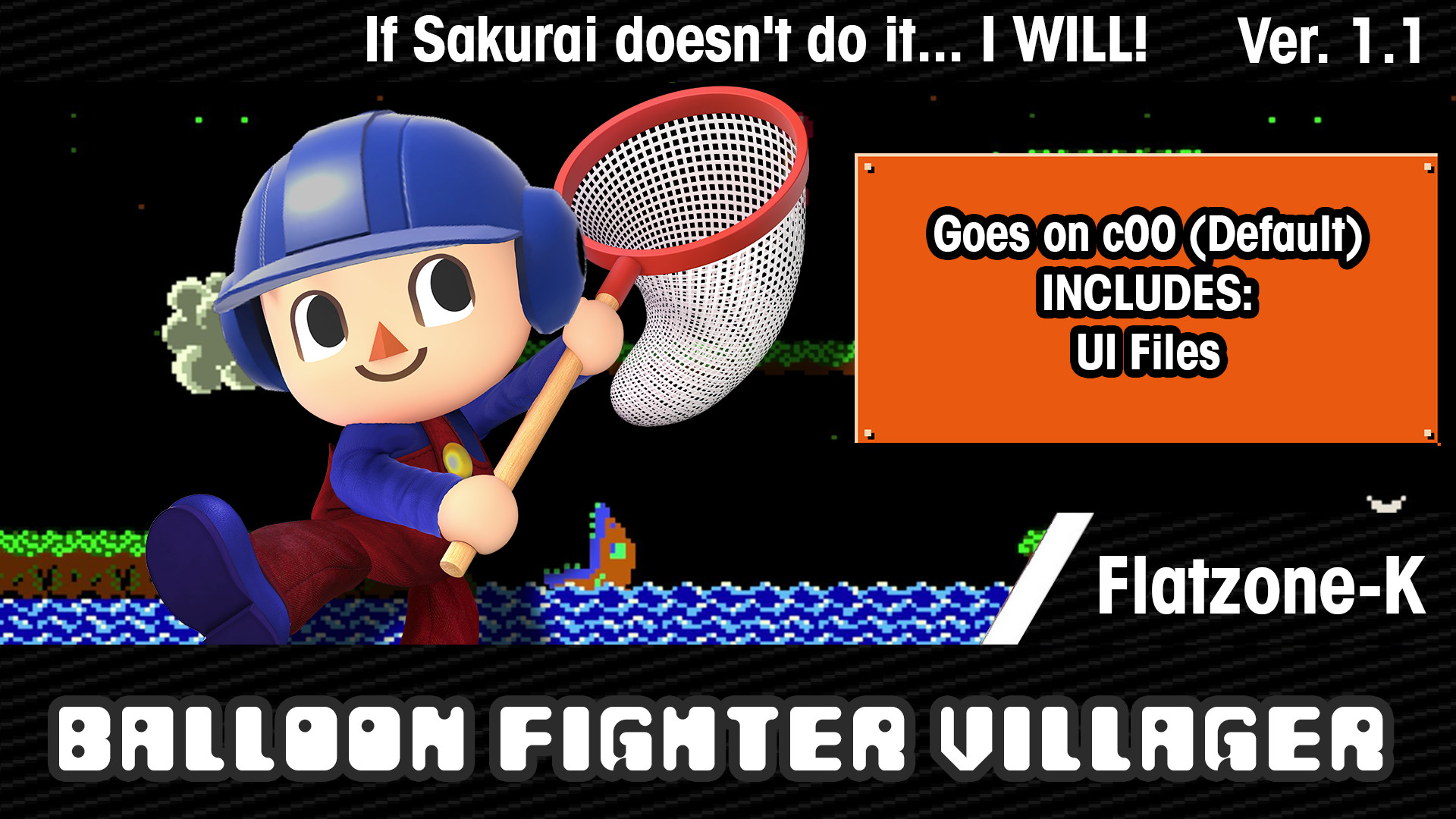 BALLOON FIGHTER VILLAGER Mod for Super Smash Bros. Ultimate | SSBU Mods