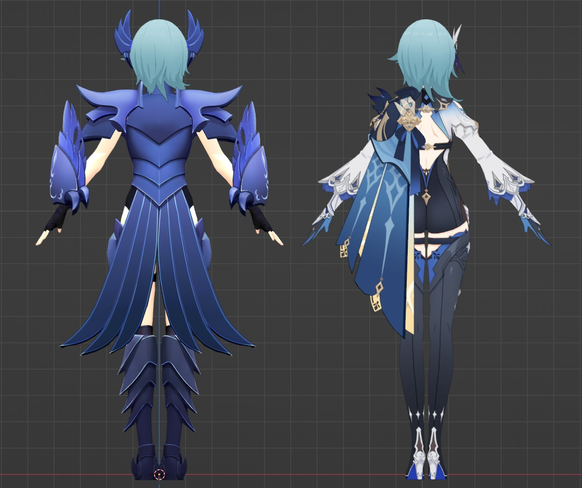 NightOwl Surplis Eula Mod for Genshin Impact | GI Mods