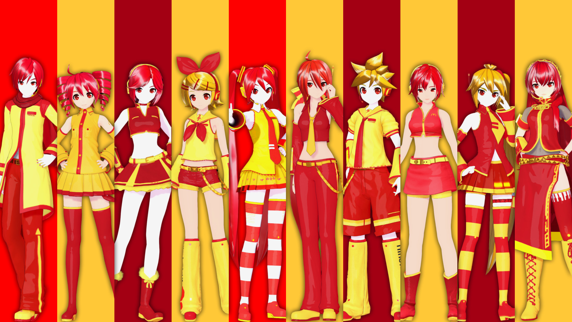 Infestation McDonald's Mod for Hatsune Miku: Project DIVA Mega Mix+ ...