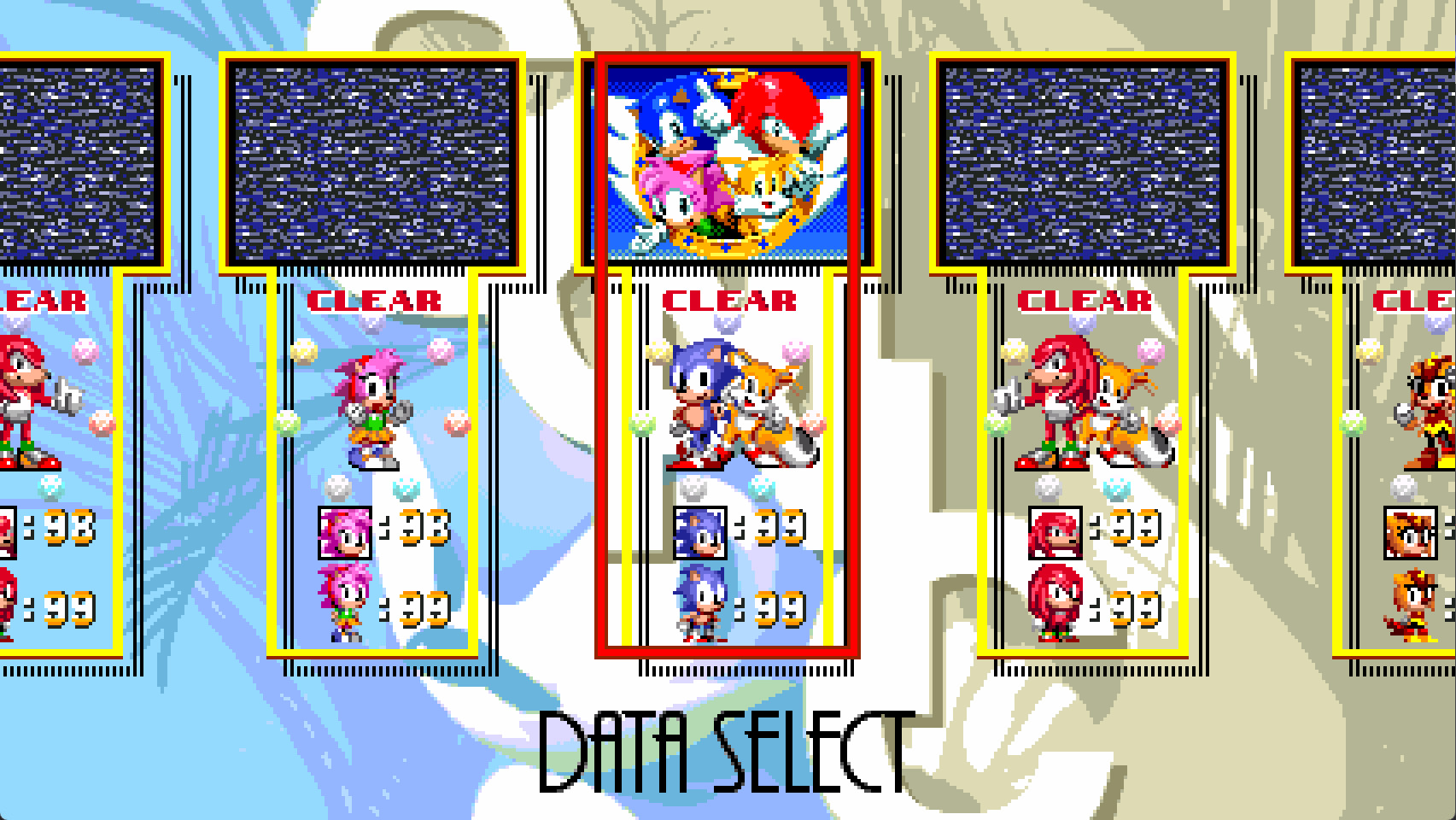 Sonic 3 Data Select Mod for Sonic the Hedgehog Forever | S1F Mods
