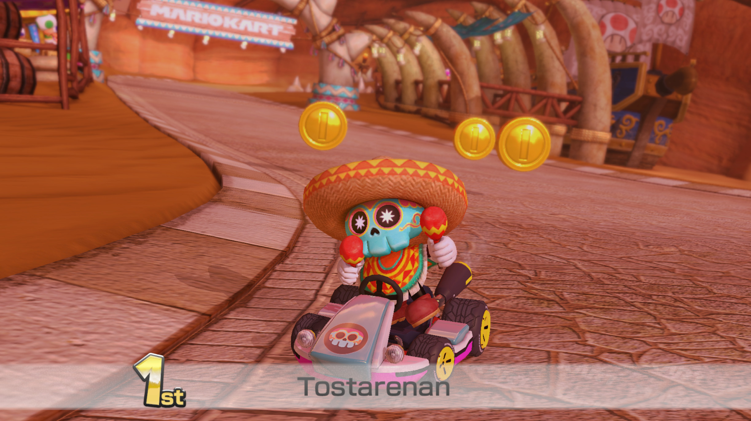 Tostarenan Mod for Mario Kart 8 Deluxe | MK8D Mods