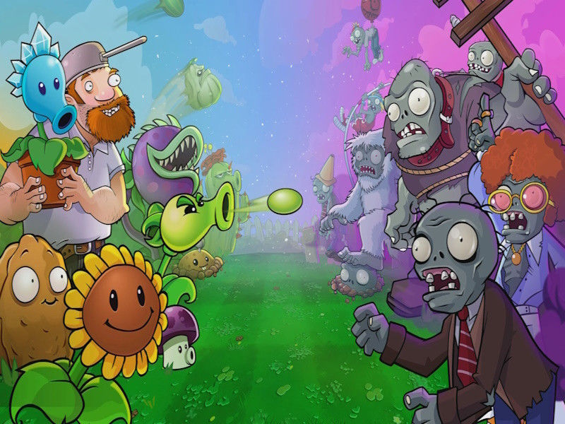 PVZ Replanted Title Screen Replacement Mod for Plants vs. Zombies | PVZ ...