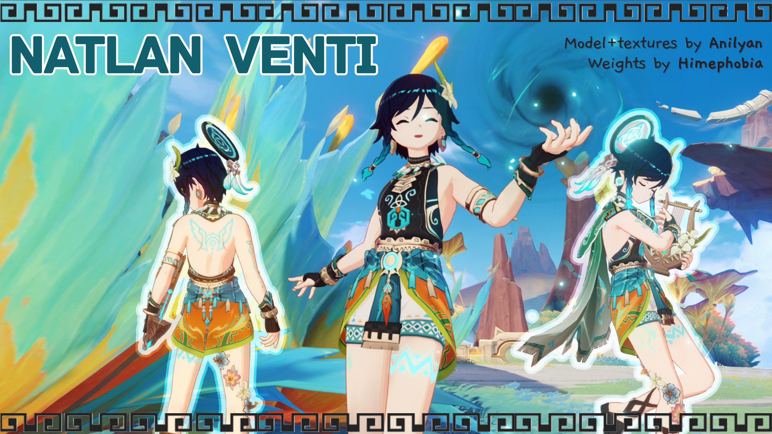 Natlan Venti Mod for Genshin Impact | GI Mods