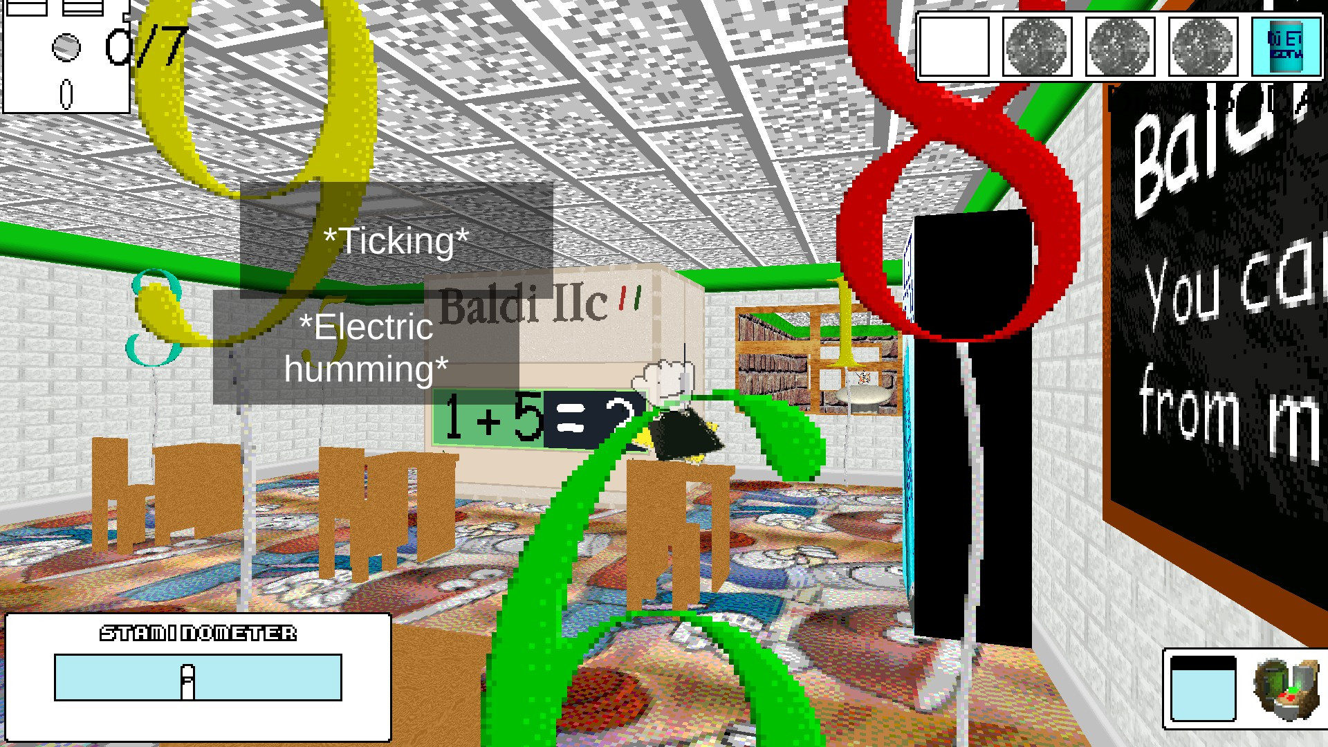 Baldi's Basics + Substitution (Texture Pack) Mod for Baldi's Basics ...