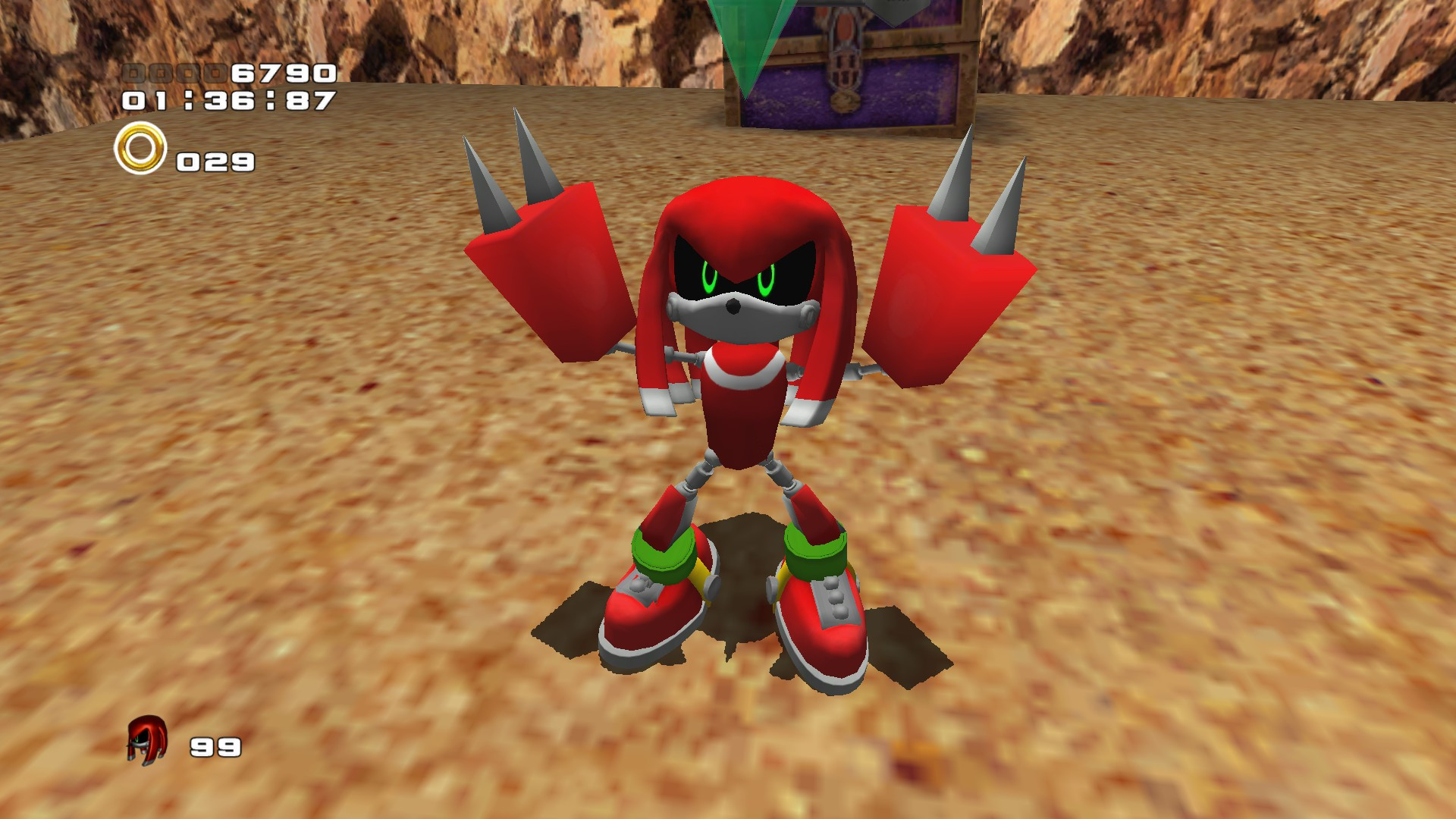 Modern Metal Knuckles Mod for Sonic Adventure 2 | SA2 Mods