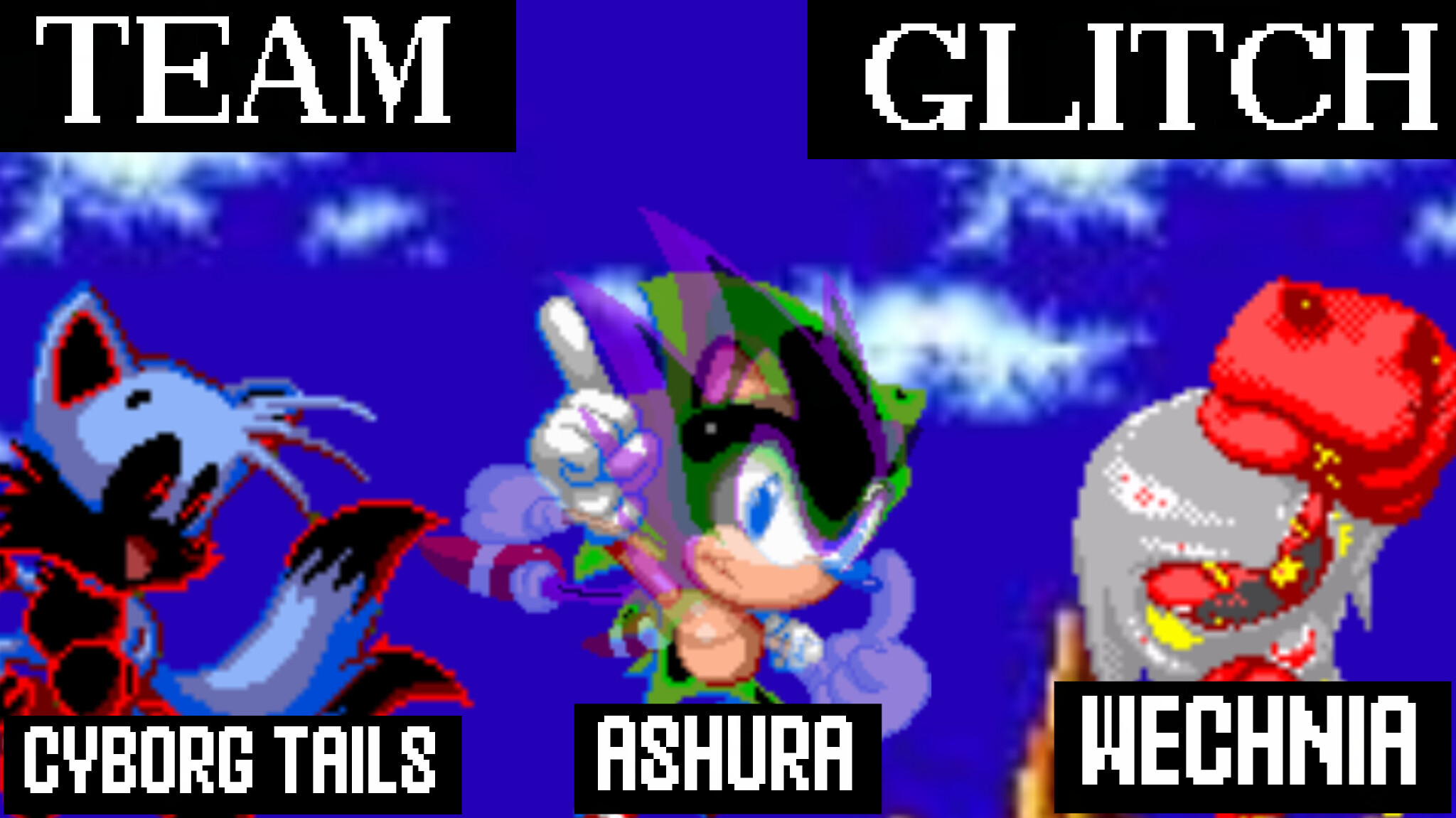 Team Glitch Mod for Sonic 3 A.I.R. | S3AIR Mods