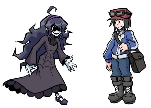 Hex Maniac Sprite by MrLizard06 Mod for Friday Night Funkin' | FNF Mods