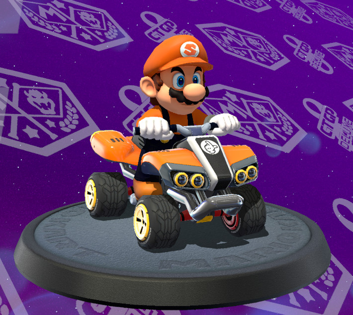 Unused Helper/Super Guide Mario from 3D World Mod for Mario Kart 8 ...