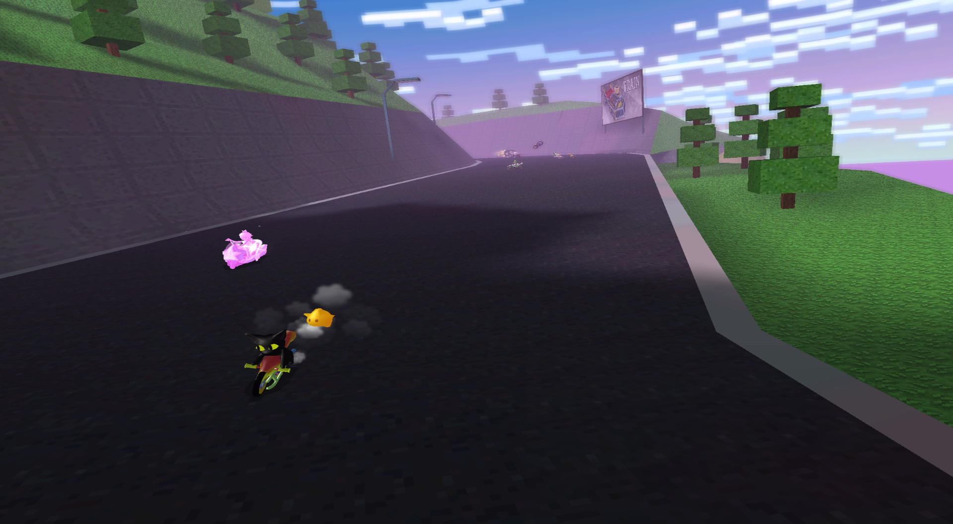 Pixel Gun 3D's Racing track in Mario Kart Wii Mod for Mario Kart Wii ...