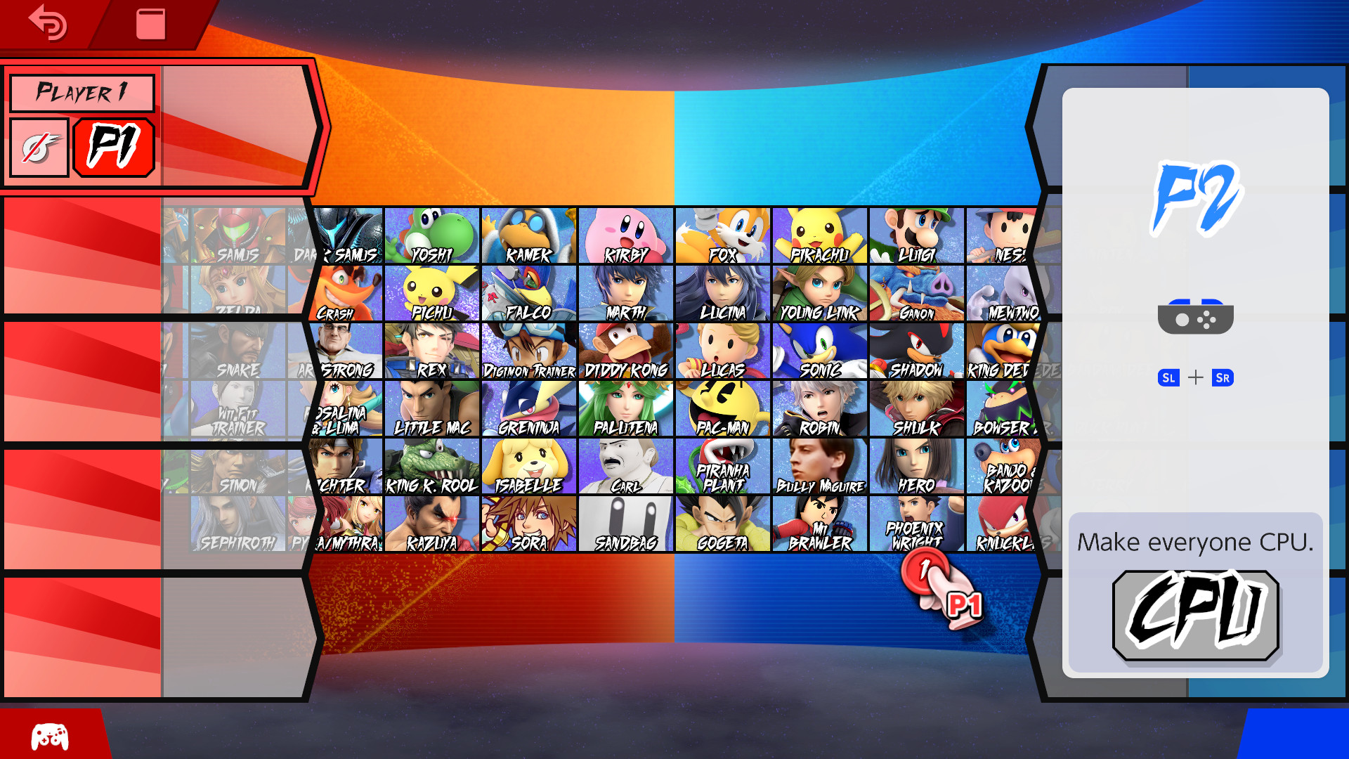 Squad Strike Patch and CSS Resize for BJoji128 CSS Mod for Super Smash Bros. Ultimate | SSBU Mods