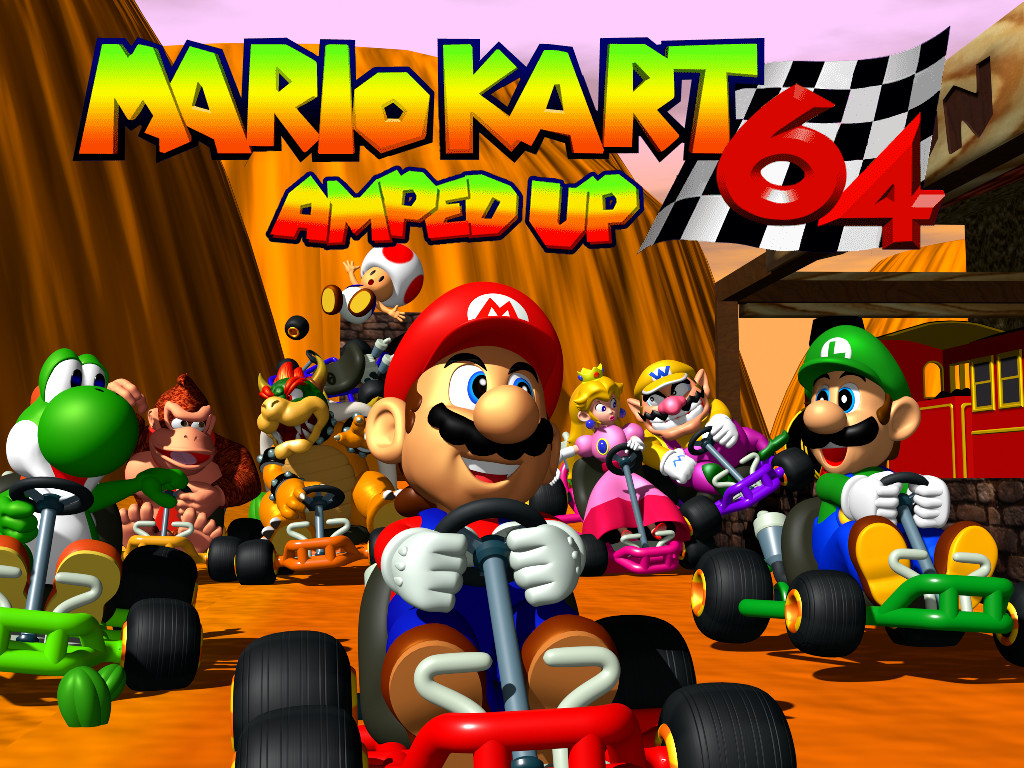 Mario Kart 64 - Amped Up Mod for Mario Kart 64 | MK64 Mods