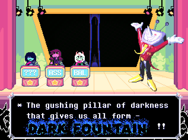 Pixel Accurate Tenna Funny Text! Mod for Deltarune | DR Mods