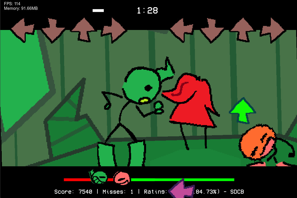 fnf m-side reboot (demo) Mod for Friday Night Funkin' | FNF Mods