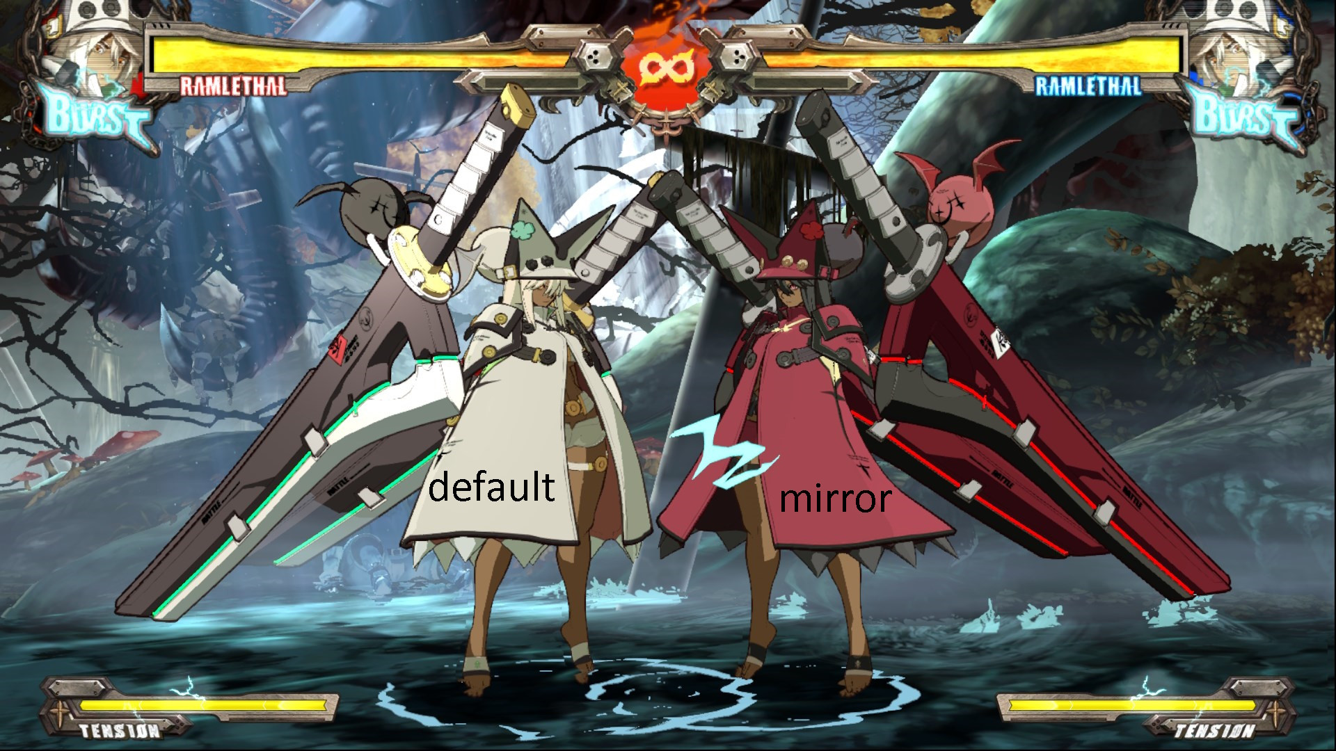[Ramlethal] Default Skin Color for Alts Mod for Guilty Gear Xrd Rev 2 ...
