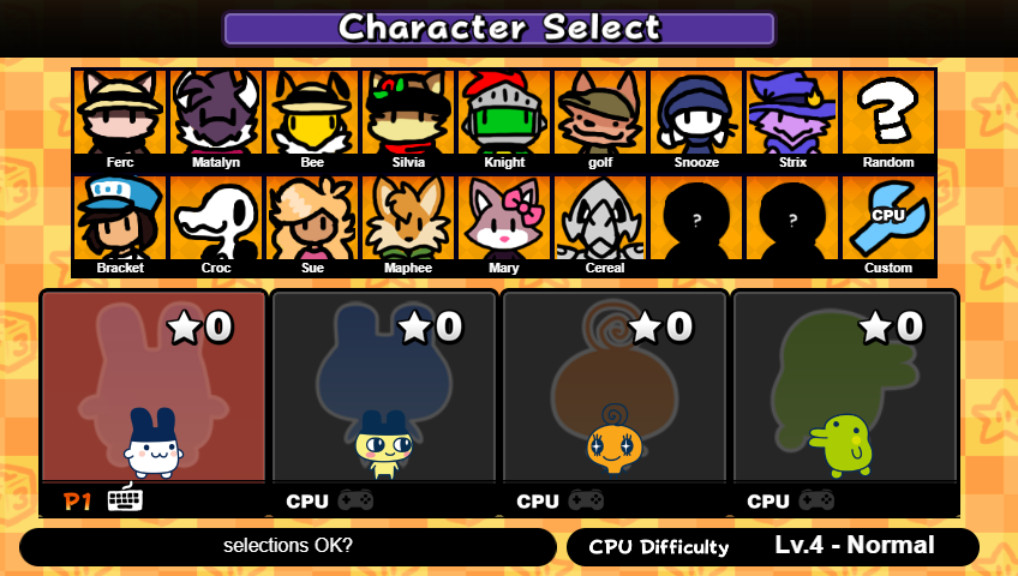 Tamagotchi Character Pack Mod for Party Project | PProject Mods