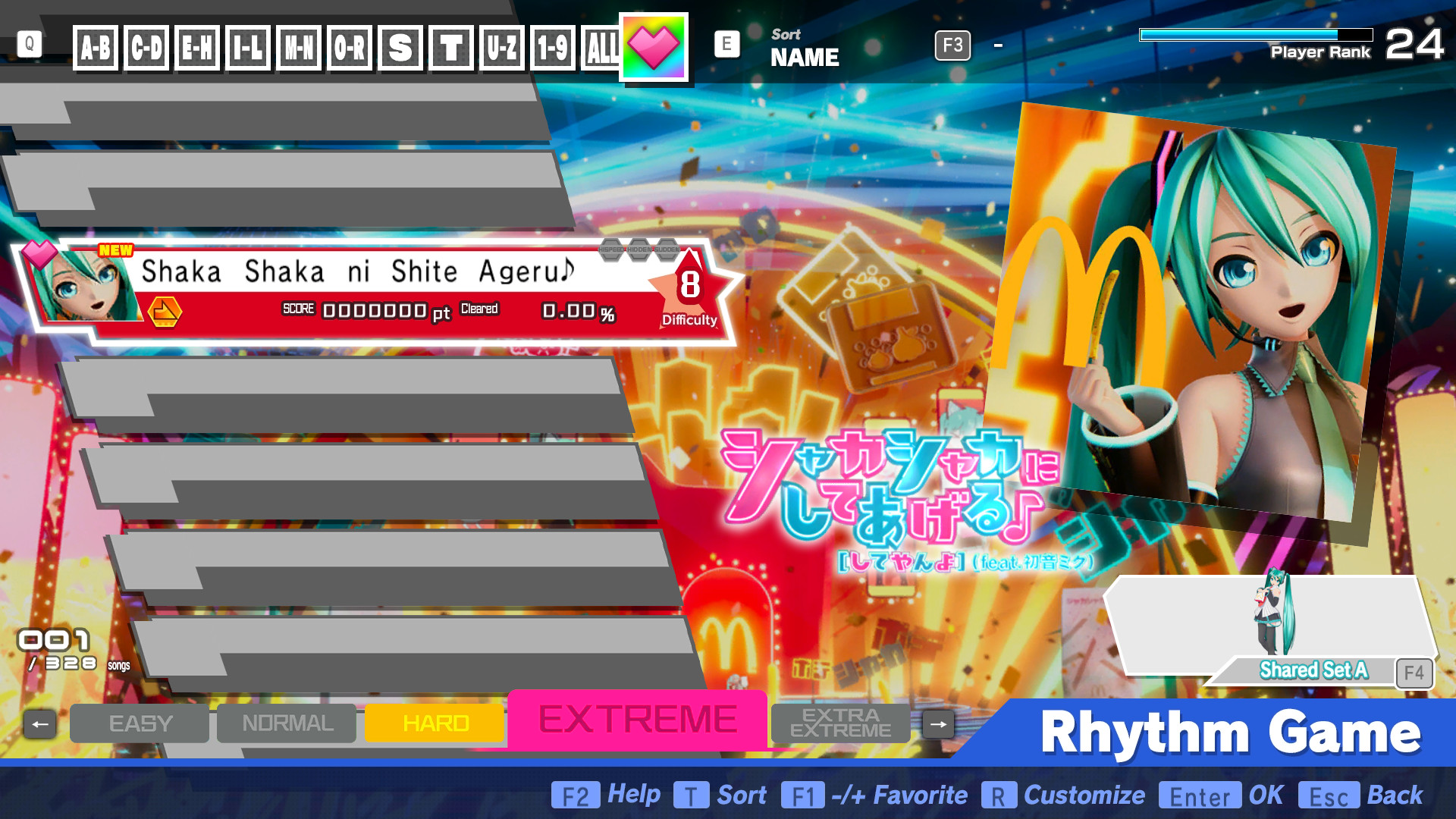 Shaka Shaka ni Shite Ageru Mod for Hatsune Miku: Project DIVA Mega Mix+ ...