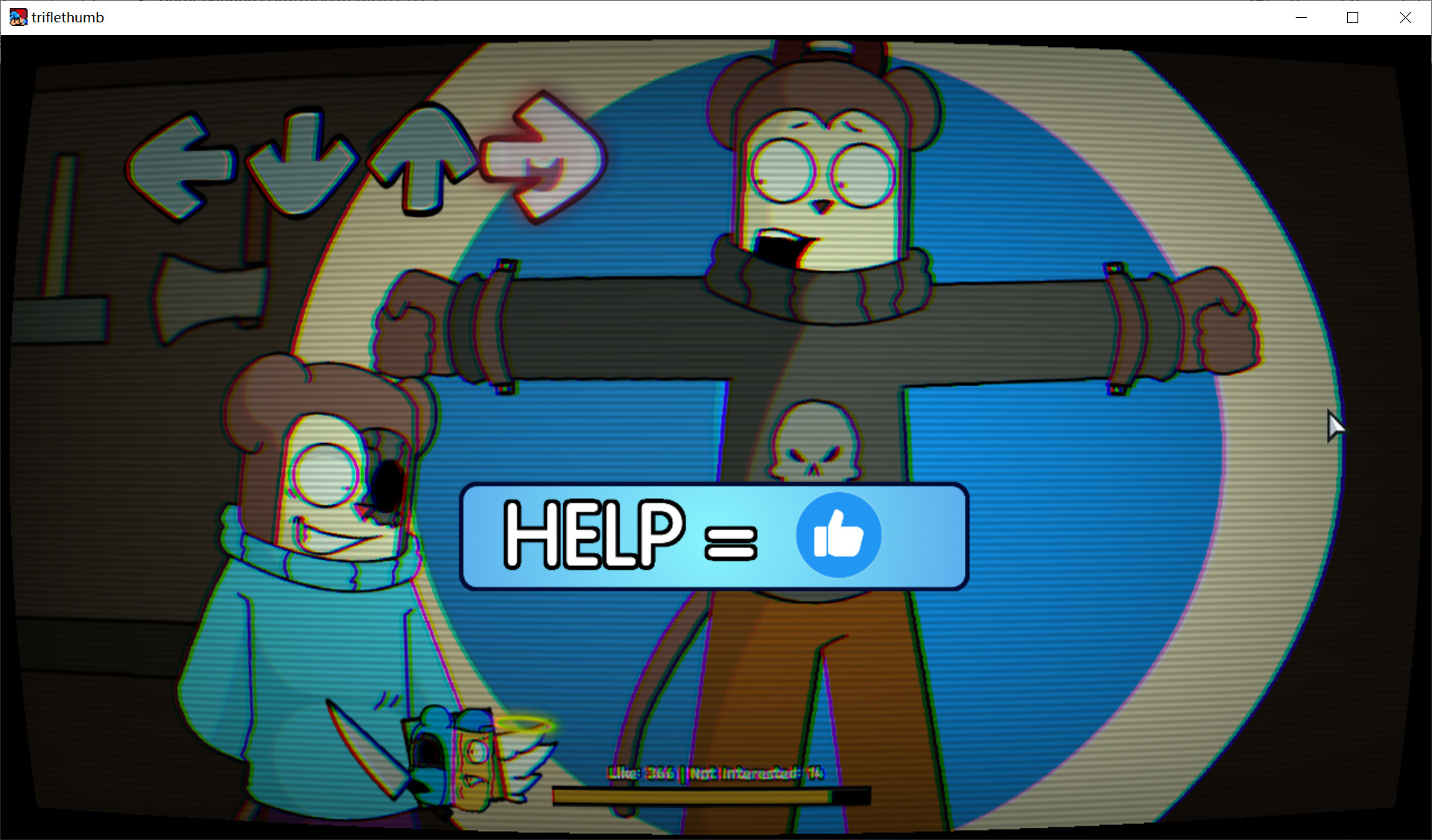 triflethumb V2 Fanmade Mod for Friday Night Funkin' | FNF Mods