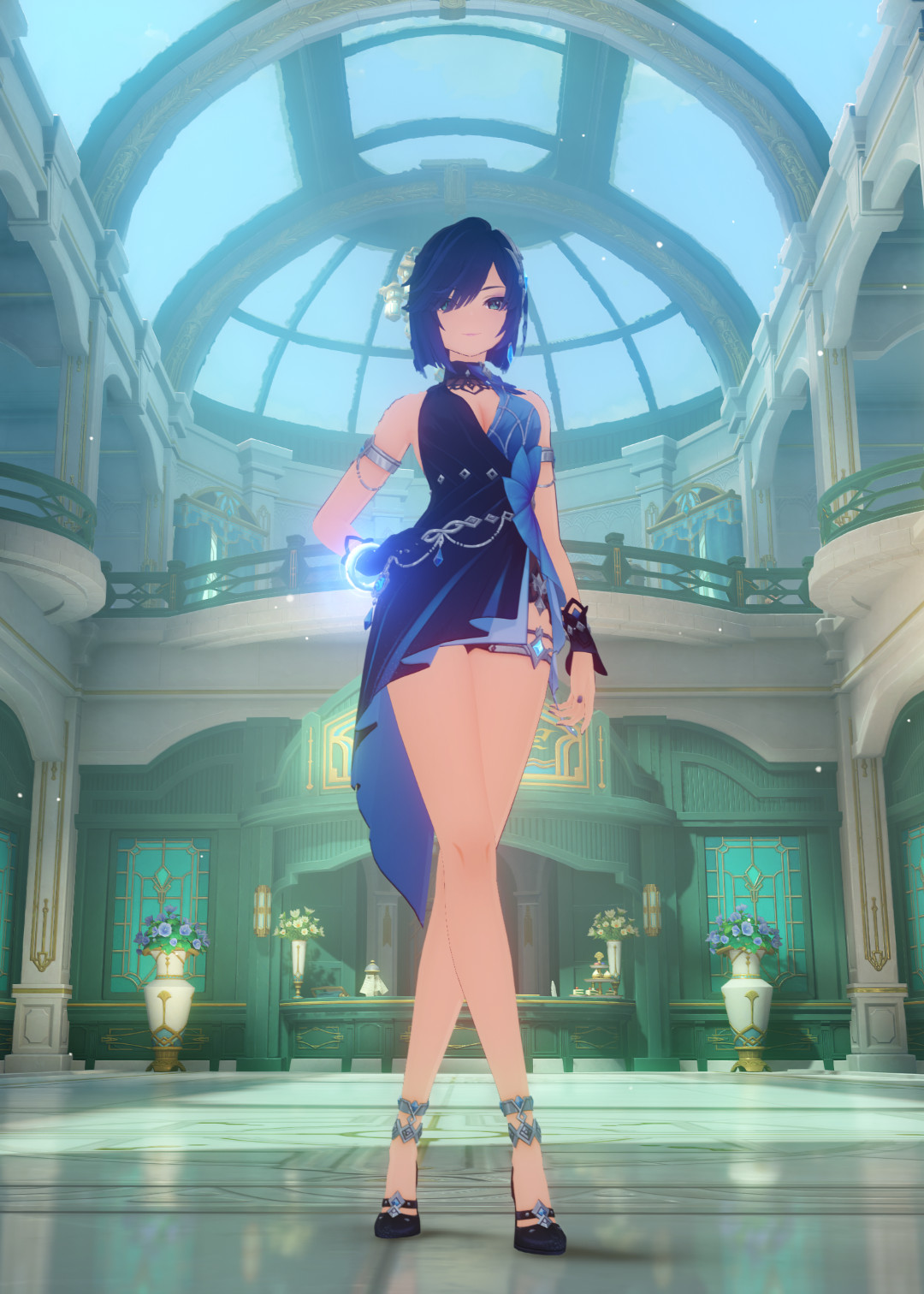 Yelan Tranquil - Outfit Toggles Mod for Genshin Impact | GI Mods