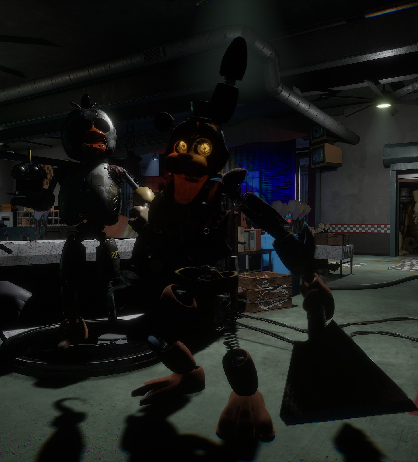 Concept Art M2RND Mod for Five Nights at Freddy's Secret of The Mimic ...