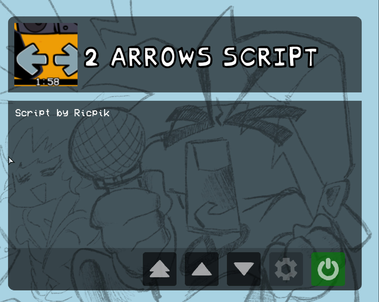 FNF 2 Arrows Script Mod for Friday Night Funkin' | FNF Mods