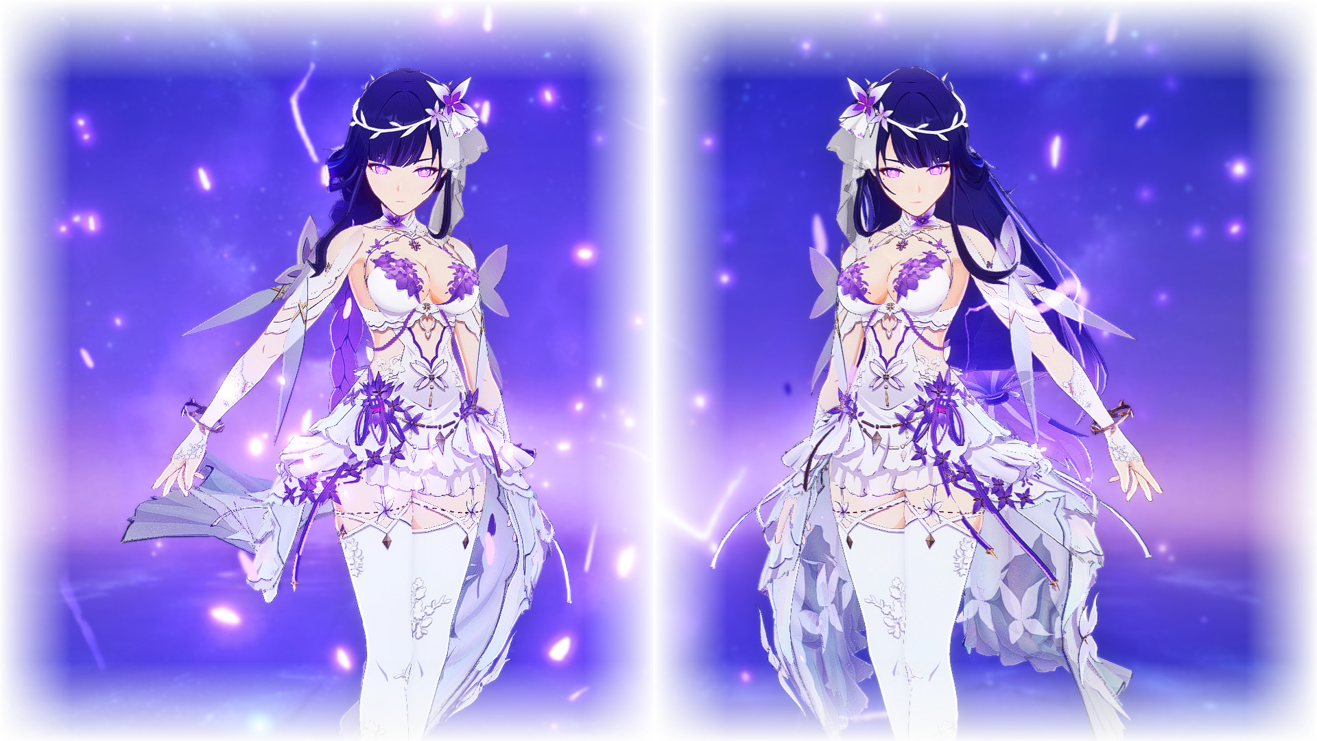 Vow of Violet Star Raiden Shogun Mod for Genshin Impact | GI Mods