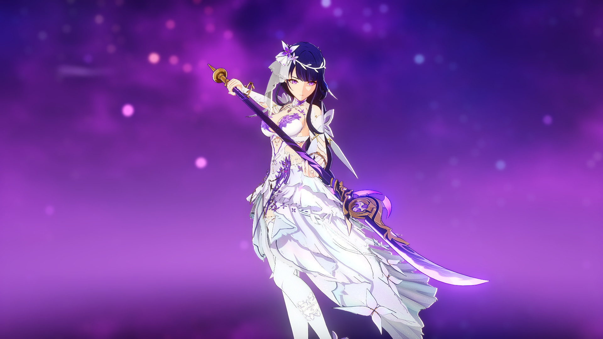 Vow of Violet Star Raiden Shogun Mod for Genshin Impact | GI Mods